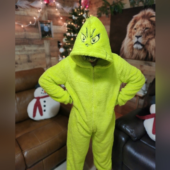 Intimates & Sleepwear | The Grinch Onesie | Poshmark